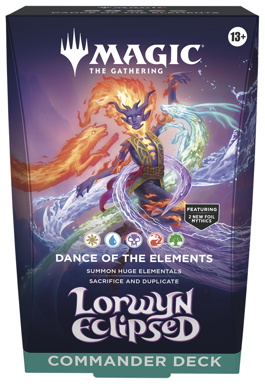 Mazo de Commander "Danza Elemental"